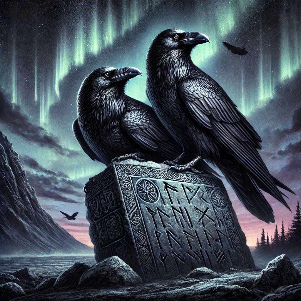 Huginn & Muninn: The Meaning Behind Odin’s Messengers | Odins-Glory ...