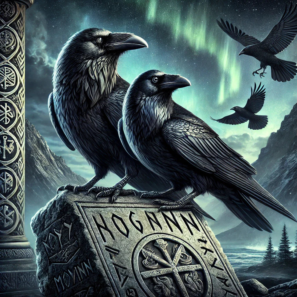 The Symbolism of Huginn & Muninn in Viking Beliefs | Odins-Glory Blog blog