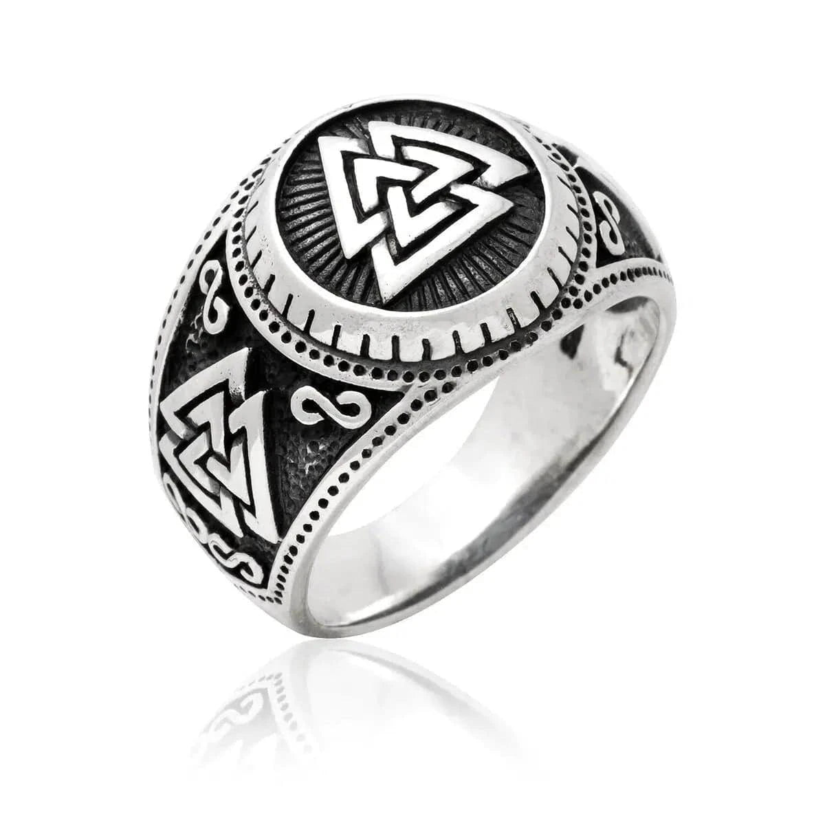 Valknut Viking Ring 925 Silver | Odins-Glory