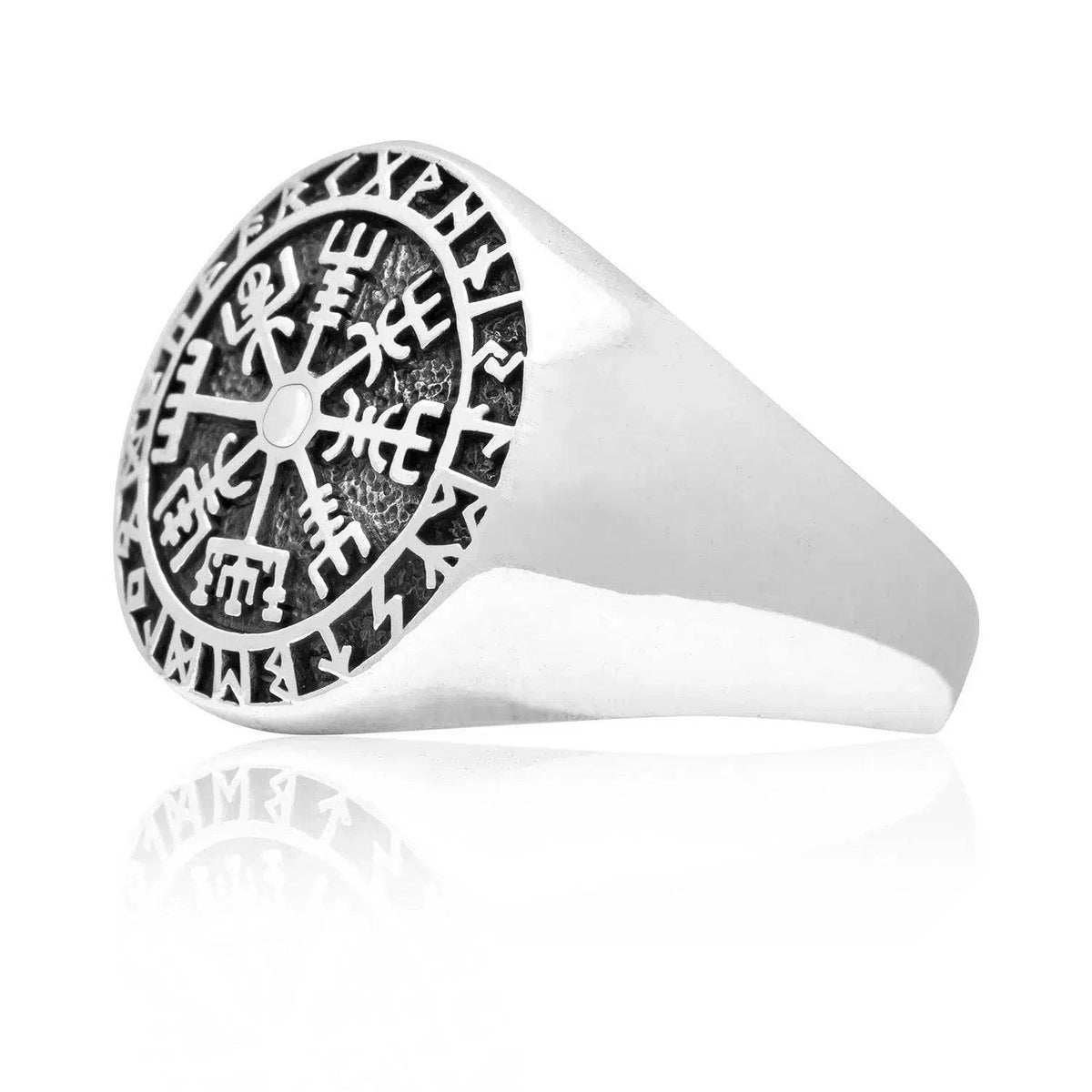 Vegvisir Viking Ring 925 Silver | Odins-Glory