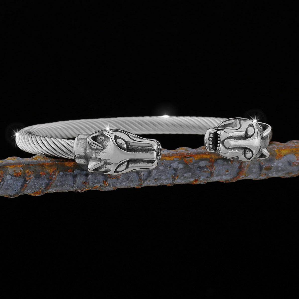 Viking Arm Ring Fenrir | Odins-Glory