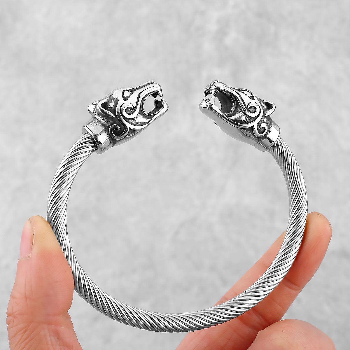 Viking Arm Ring Fenrir | Odins-Glory