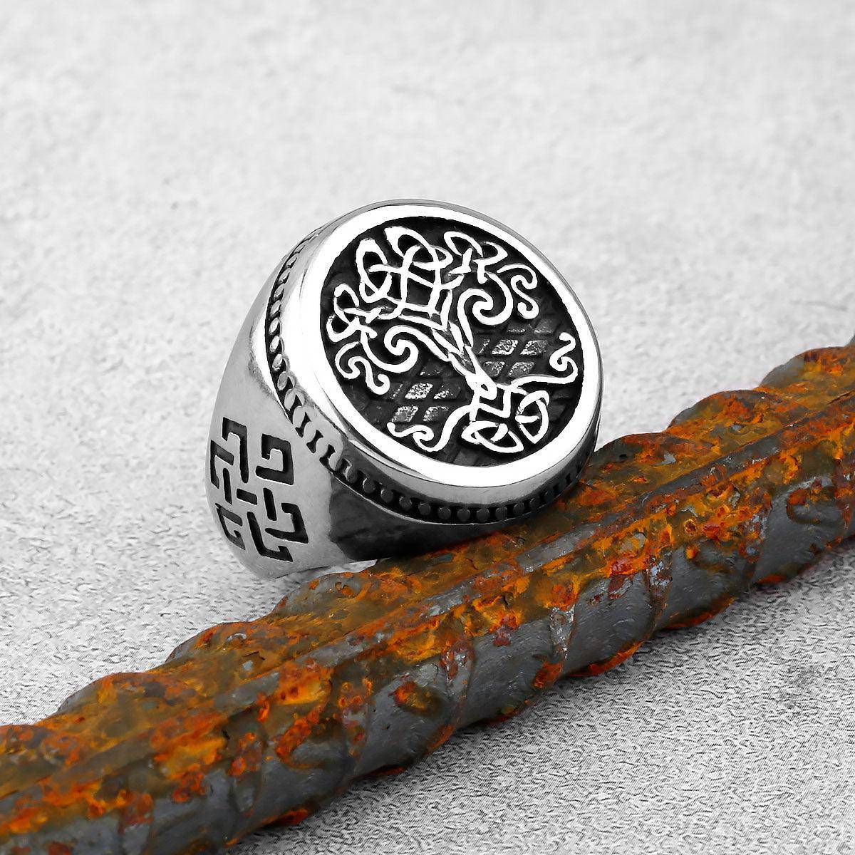 Viking Rings: Yggdrasil Tree of Life Design - Embrace Norse Harmony ...