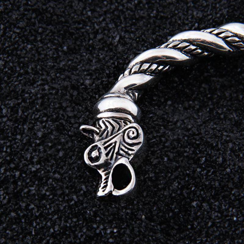 Viking Arm Ring Silver Wolf | Odins-Glory