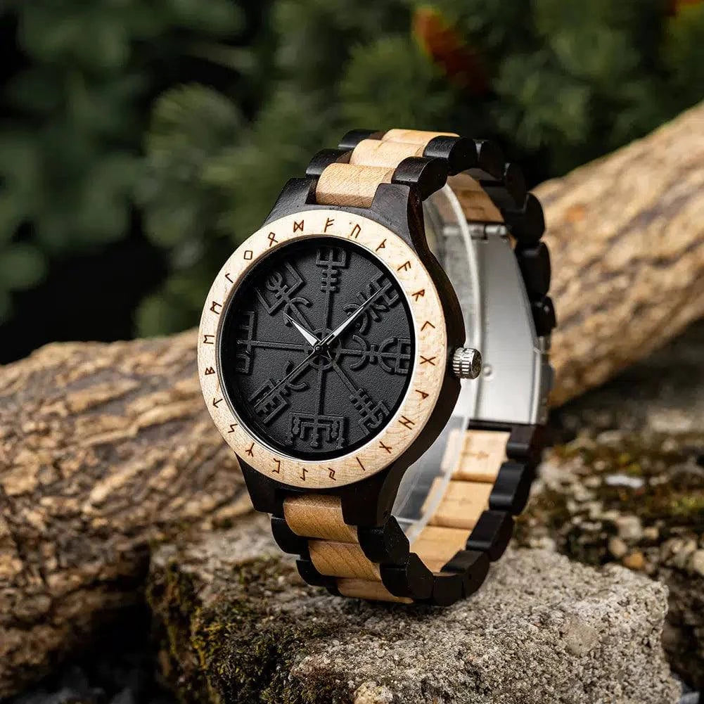 Wooden Viking Watch "FULL MOON"– Odins-Glory